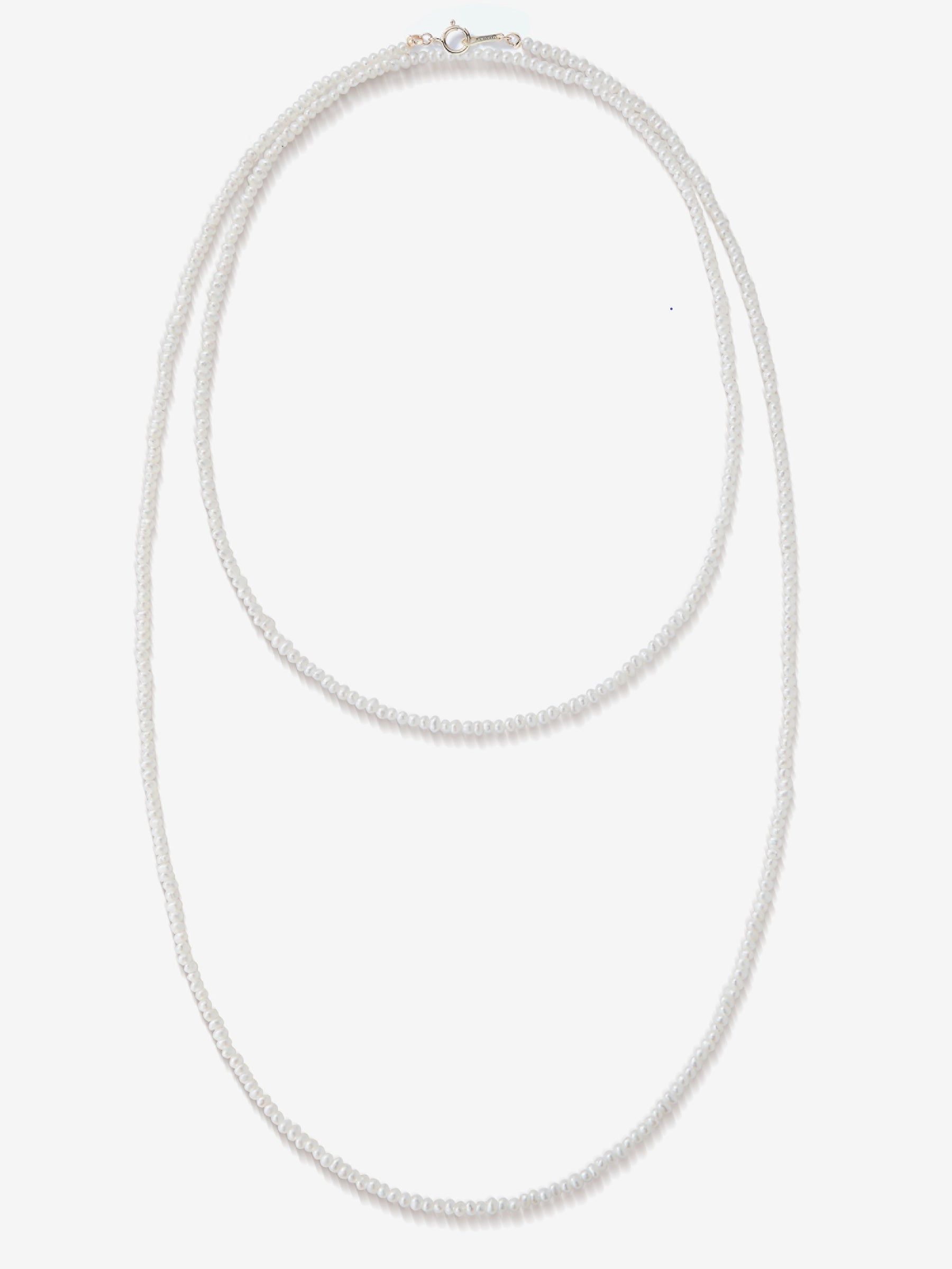 SBN245 Sea of Beauty Long Dancing Pearl Necklace